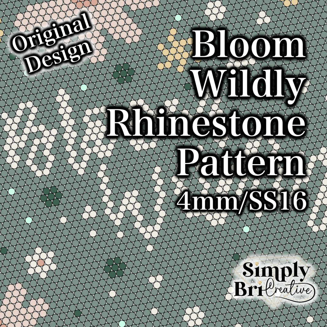 Rhinestone Pattern (4mm/SS16) – Simply Bri Creative